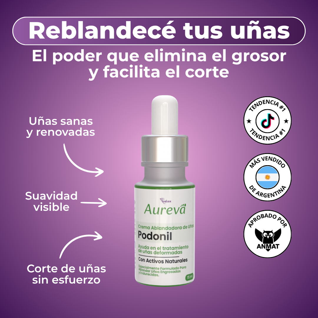 PODONIL - AUREVA - ELIMINA LAS UÑAS ENCARNADAS EN MINUTOS. – BALOX STORE